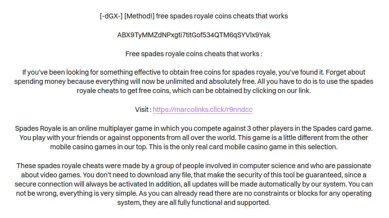 [-dGX-] [Method!] free spades royale coins cheats that works | Built with Prezo