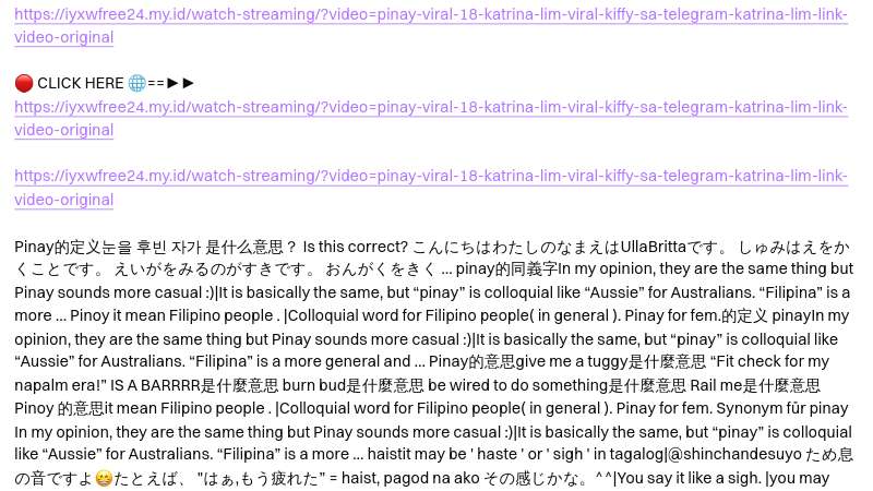 [pinay viral 18++] katrina lim viral kiffy sa telegram & katrina lim link video original qfq ...