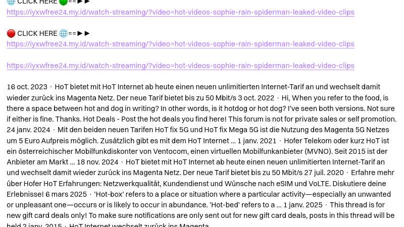 (HOT-VIDEOS!) Sophie Rain Spiderman Leaked Video Clips fbf | Built with Prezo