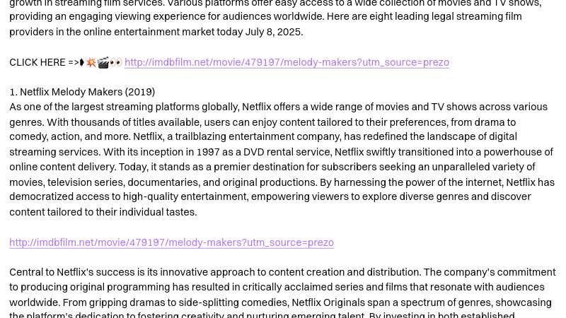 [.WATCH.]full— Melody Makers (2019) FULLMOVIE FREE ONLINE okg | Built with Prezo